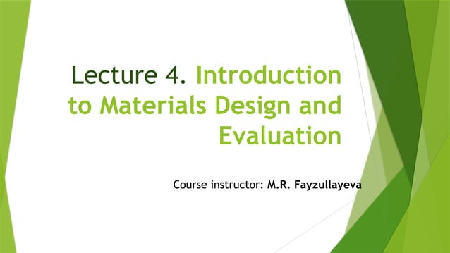 CDME.Lecture 4.pptx introduction to materials design | PPTX