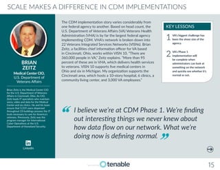 CDM From the Frontlines - CISOs, PMs and Others Share Success ...