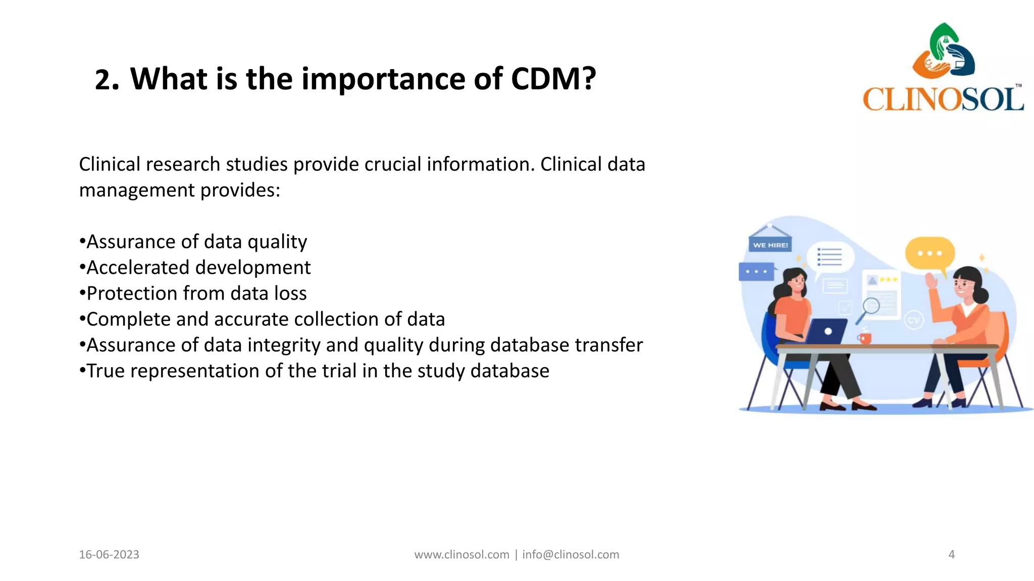 Clinical Data Management Interview Question Part I. | PPTX