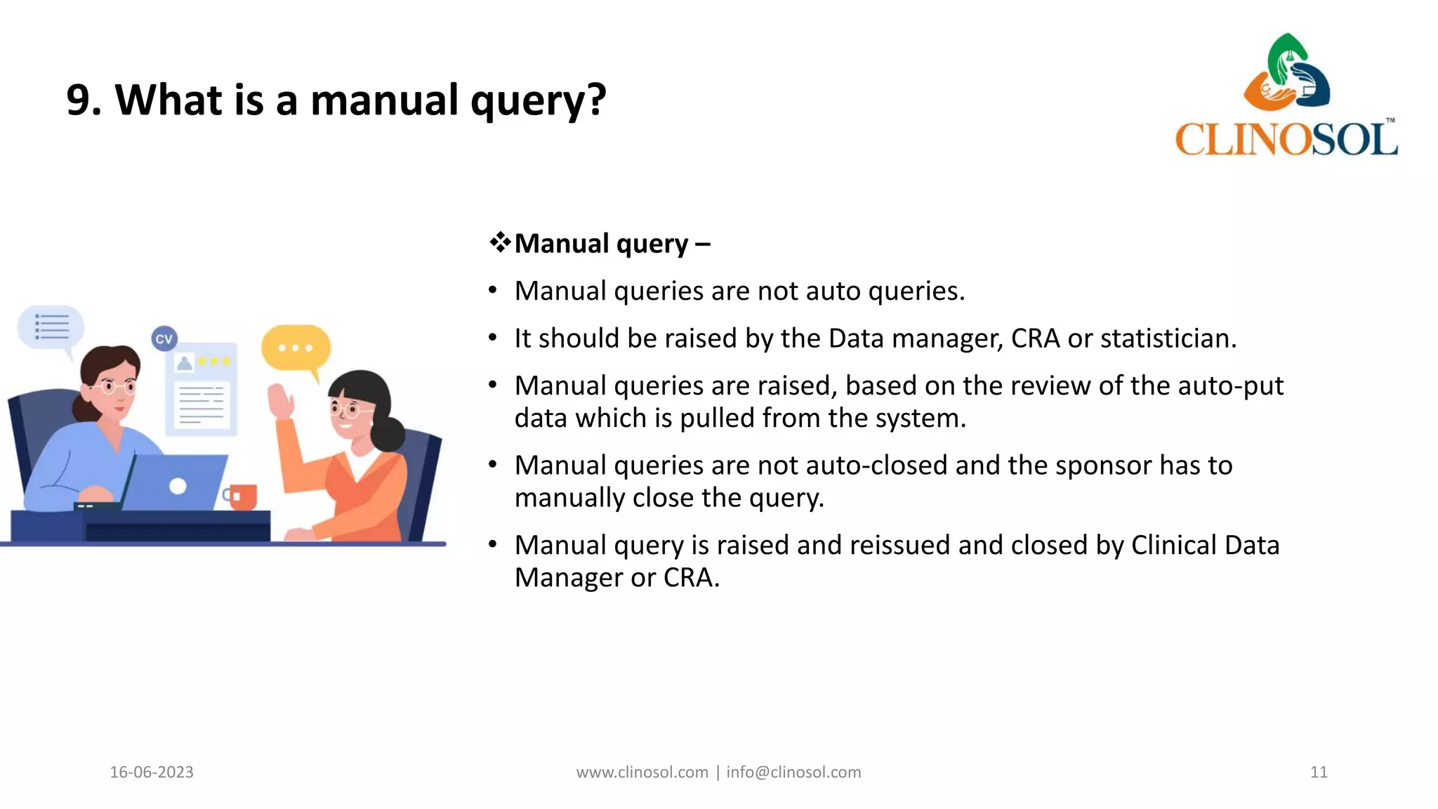 Clinical Data Management Interview question Part II. | PPTX Clinical Data Management Interview question Part II. | PPTX