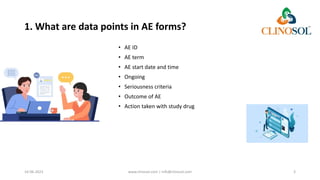 Clinical Data Management Interview question Part II. | PPTX