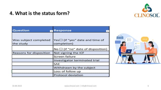 Clinical Data Management Interview question Part II. | PPTX | Business ...