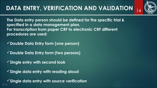 CLINICAL DATA MANGEMENT (CDM) | PPT