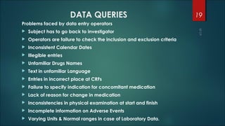 CLINICAL DATA MANGEMENT (CDM) | PPT