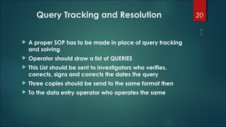 CLINICAL DATA MANGEMENT (CDM) | PPT