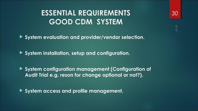 CLINICAL DATA MANGEMENT (CDM) | PPT | Databases | Computer Software and Applications
