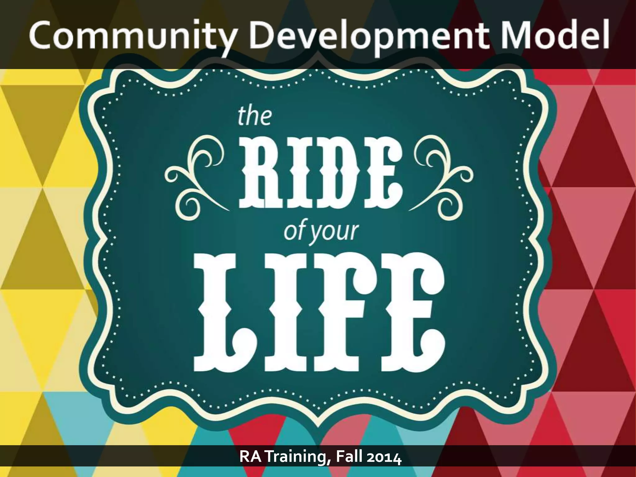 UNE OREH: Community Development Model | PPT