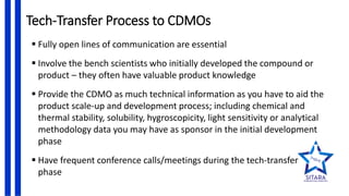CDMO & CRO Outsourcing Guide for Emerging Pharma & Biotech Companies | PDF