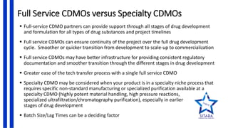CDMO & CRO Outsourcing Guide for Emerging Pharma & Biotech Companies | PDF