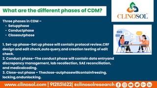 Clinical Data Management Interview Question Part 1 | PPTX