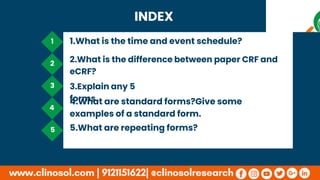 Clinical Data Management Interview Question Part 2 | PPTX
