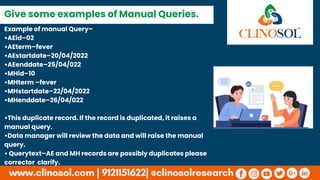 Clinical Data Management Interview Question Part 4 | PPTX