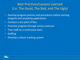 Overview of CDGB Disaster Recovery | PDF