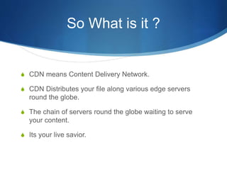 Content Delivery Network | PPTX