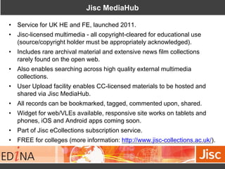 CDN Getting Best Value from College Licenses: Jisc MediaHub | PPT