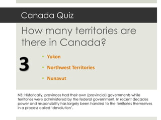 Cdn1001 canada overview and cities | PPTX