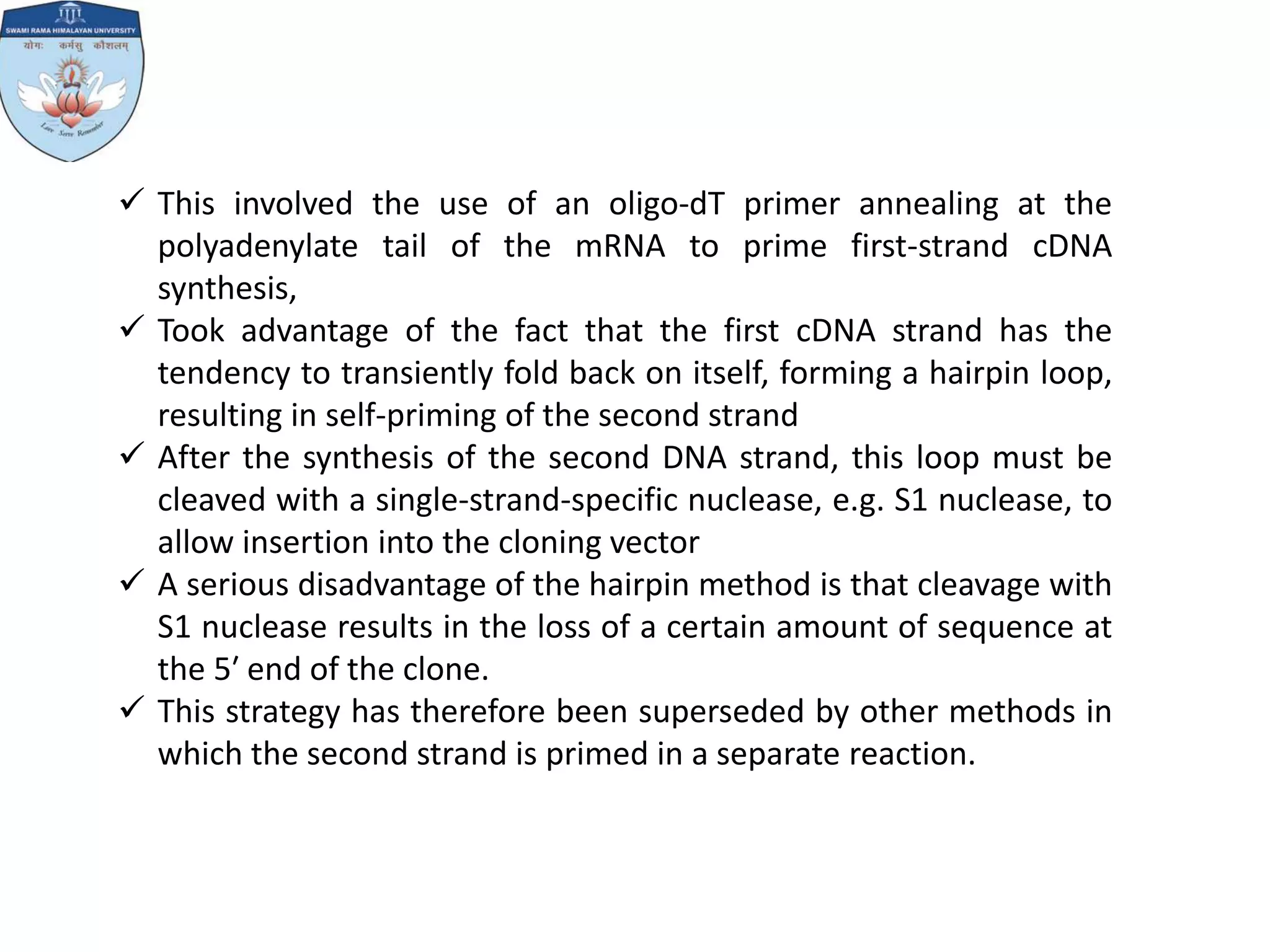 cDNA synthesis | PPTX
