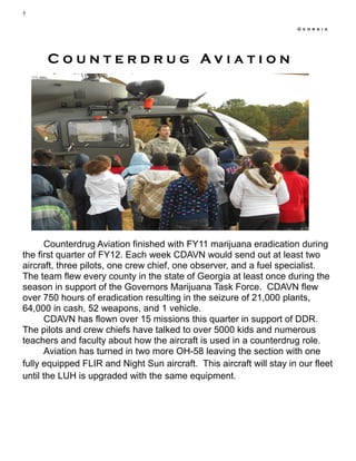 Georgia Counterdrug News | PDF