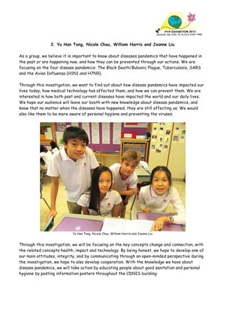 Cdnis pyp exhibition 2013 intro and articles pdf | PDF
