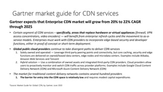 CDN market and competition anaylsis | PPT