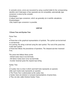 Compiler Design | DOCX | Programming Languages | Computing