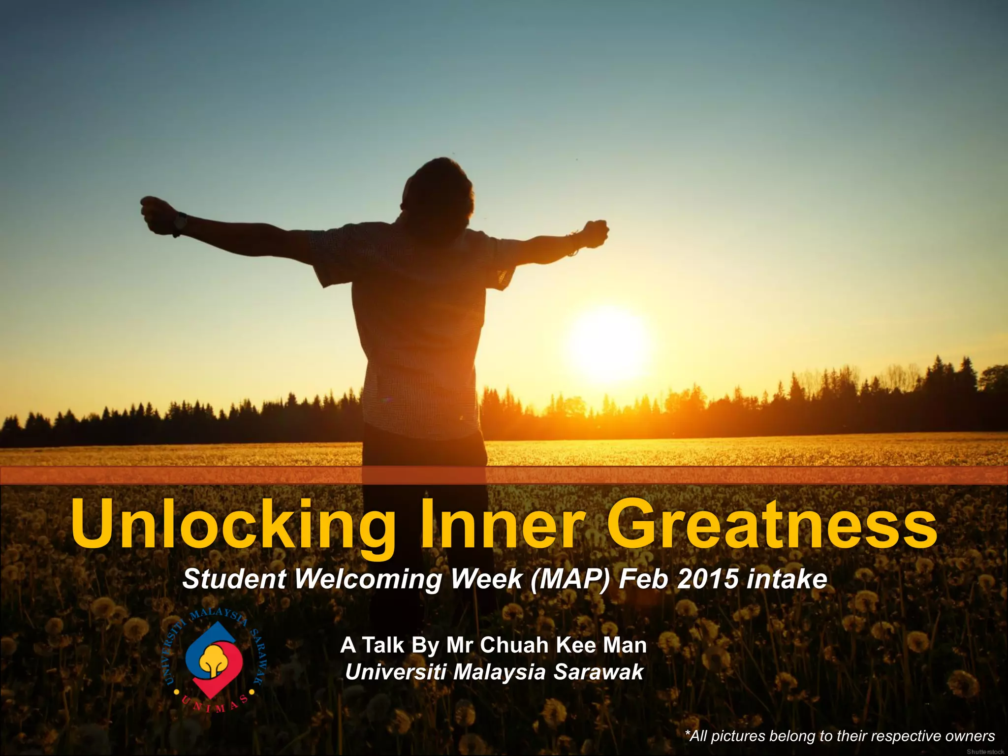 Unlocking Your Inner Greatness: A Talk for Students | PDF