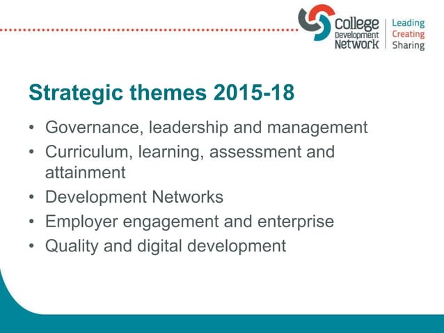 College Development Network Strategy | PPT