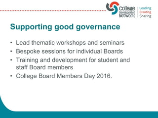 College Development Network Strategy | PPT