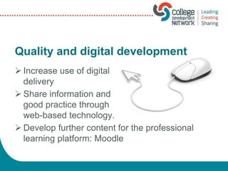 College Development Network Strategy | PPT