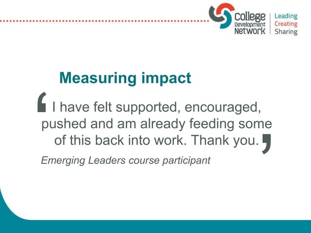 College Development Network Strategy | PPT