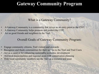 A Primer on the History of the CDT | PPT