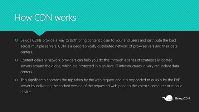 Cdn Strategy Belugacdn Services Ppt