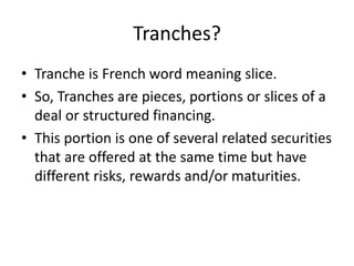 CDO, CDS and American Crisis | PPT
