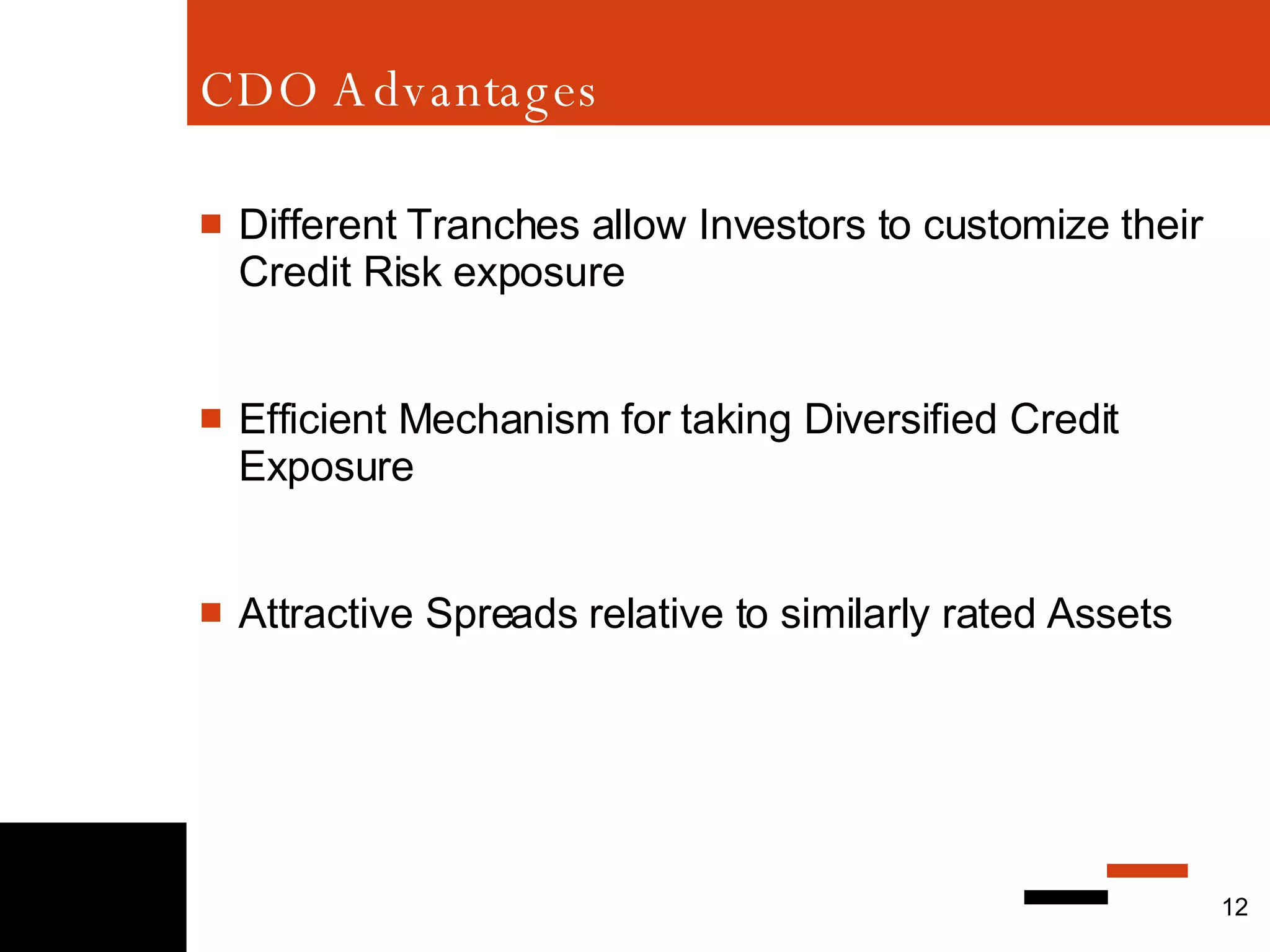 CDO: Collateralized Debt Obligation | PPT