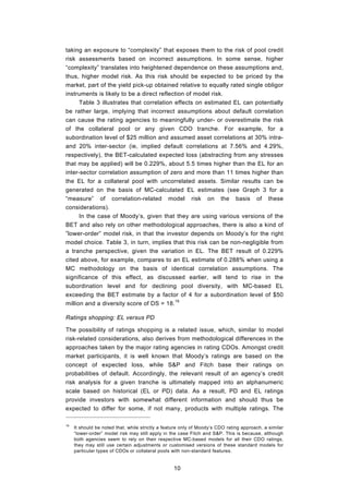 CDO rating methodology | PDF