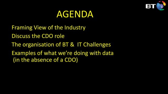 The CDO Agenda: how data architecture can help? | PPT