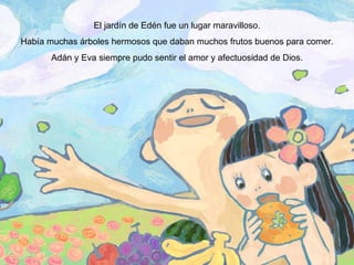 La Biblia para niños, "Adán y Eva" | PPT