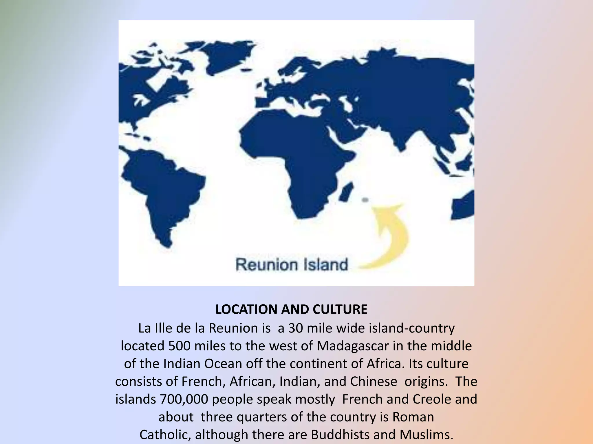 Reunion Island Presentation | PPTX