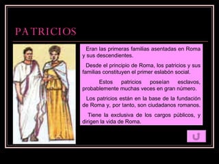 Las Clases Sociales Romanas | PPT