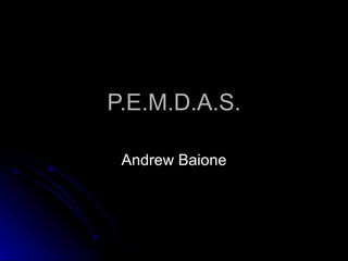 pemdas | PPT | Programming Languages | Computing