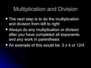 pemdas | PPT | Programming Languages | Computing