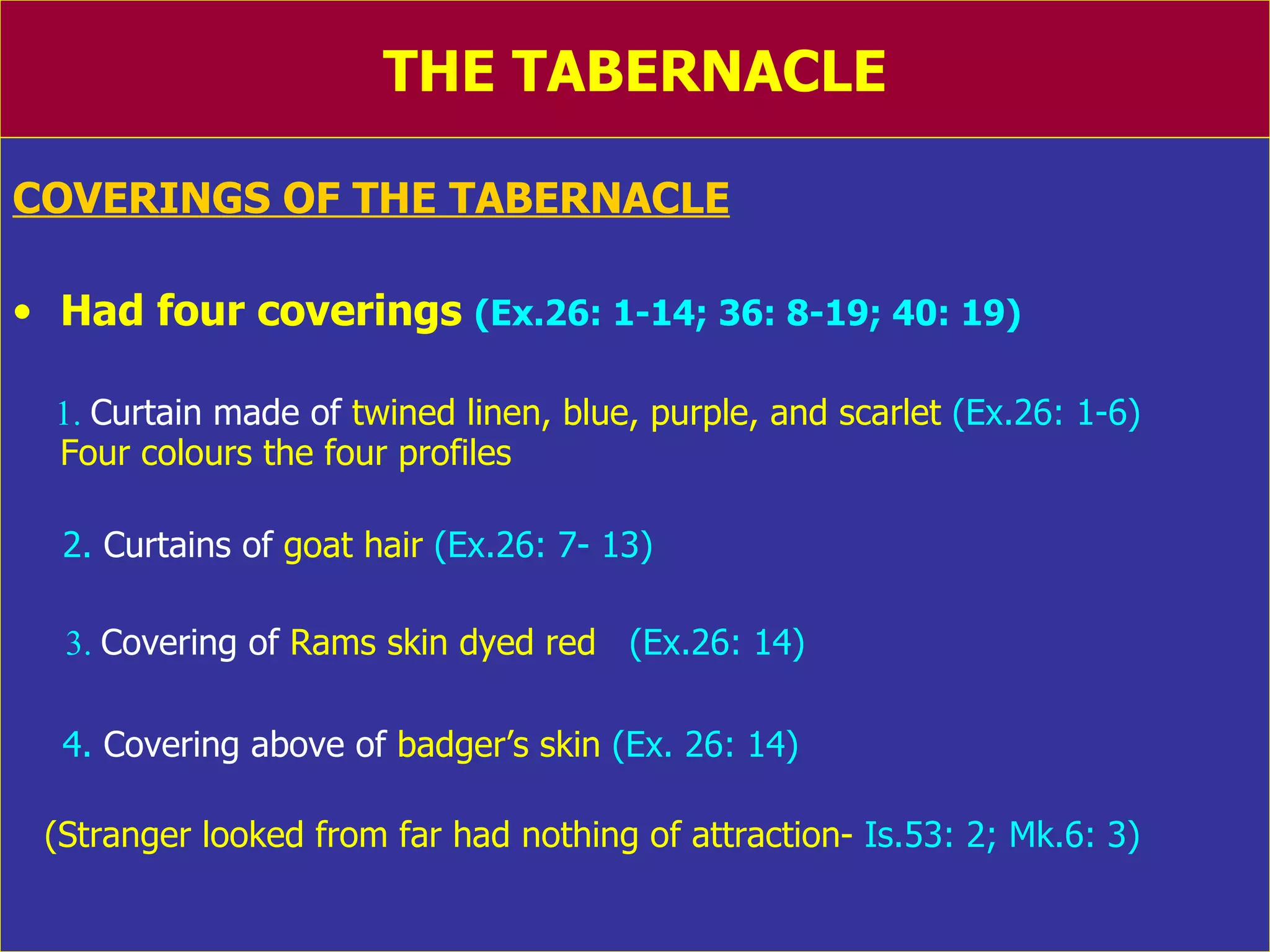 TABERNACLE | PPT