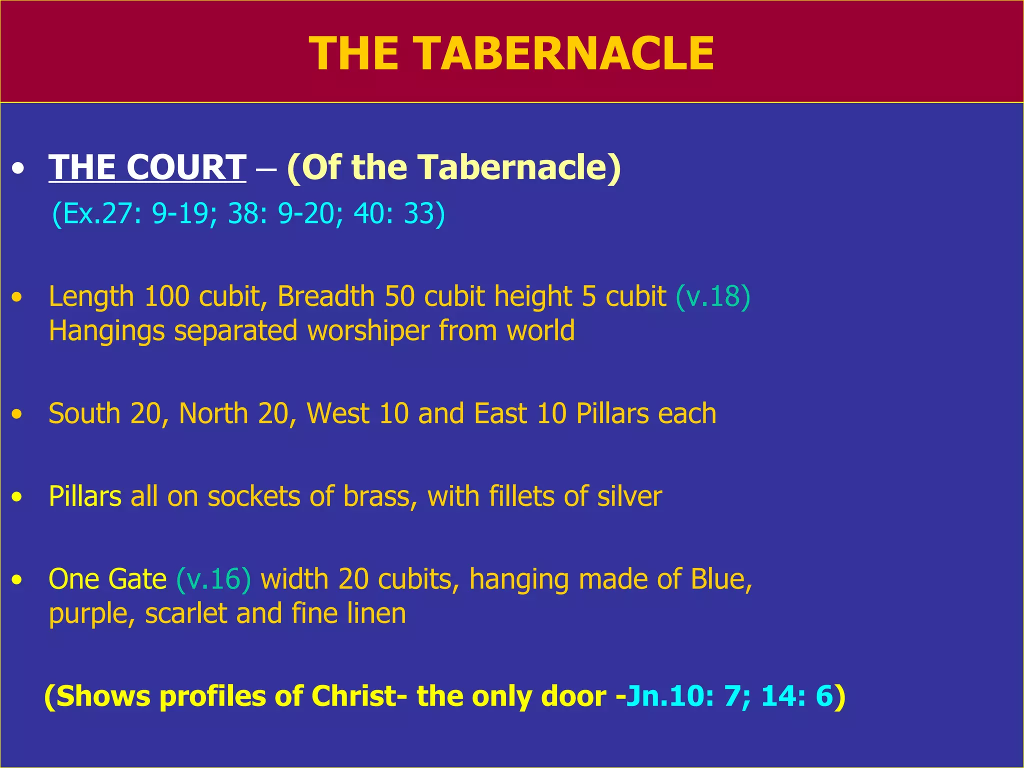 TABERNACLE | PPT