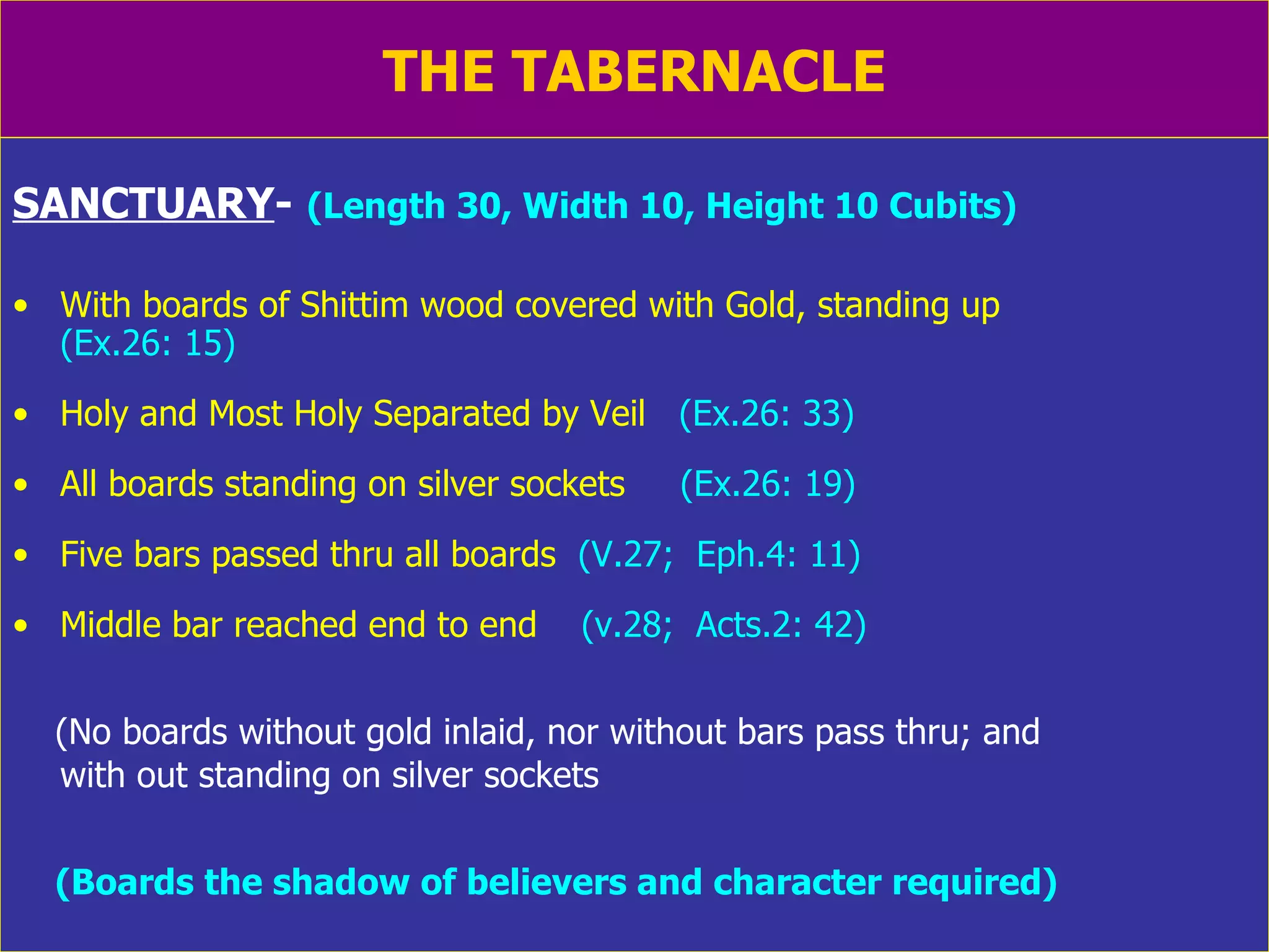 TABERNACLE | PPT