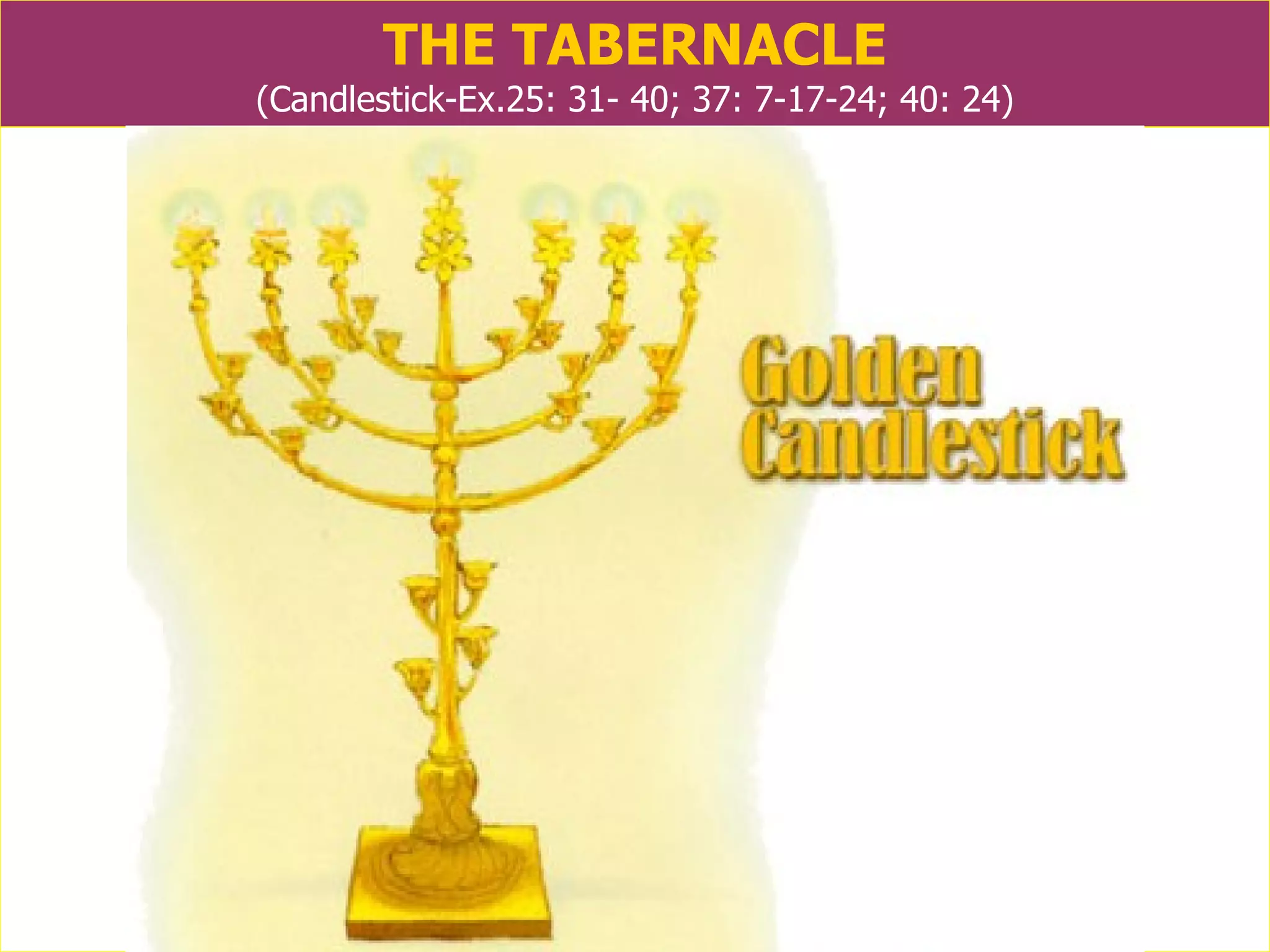 TABERNACLE | PPT