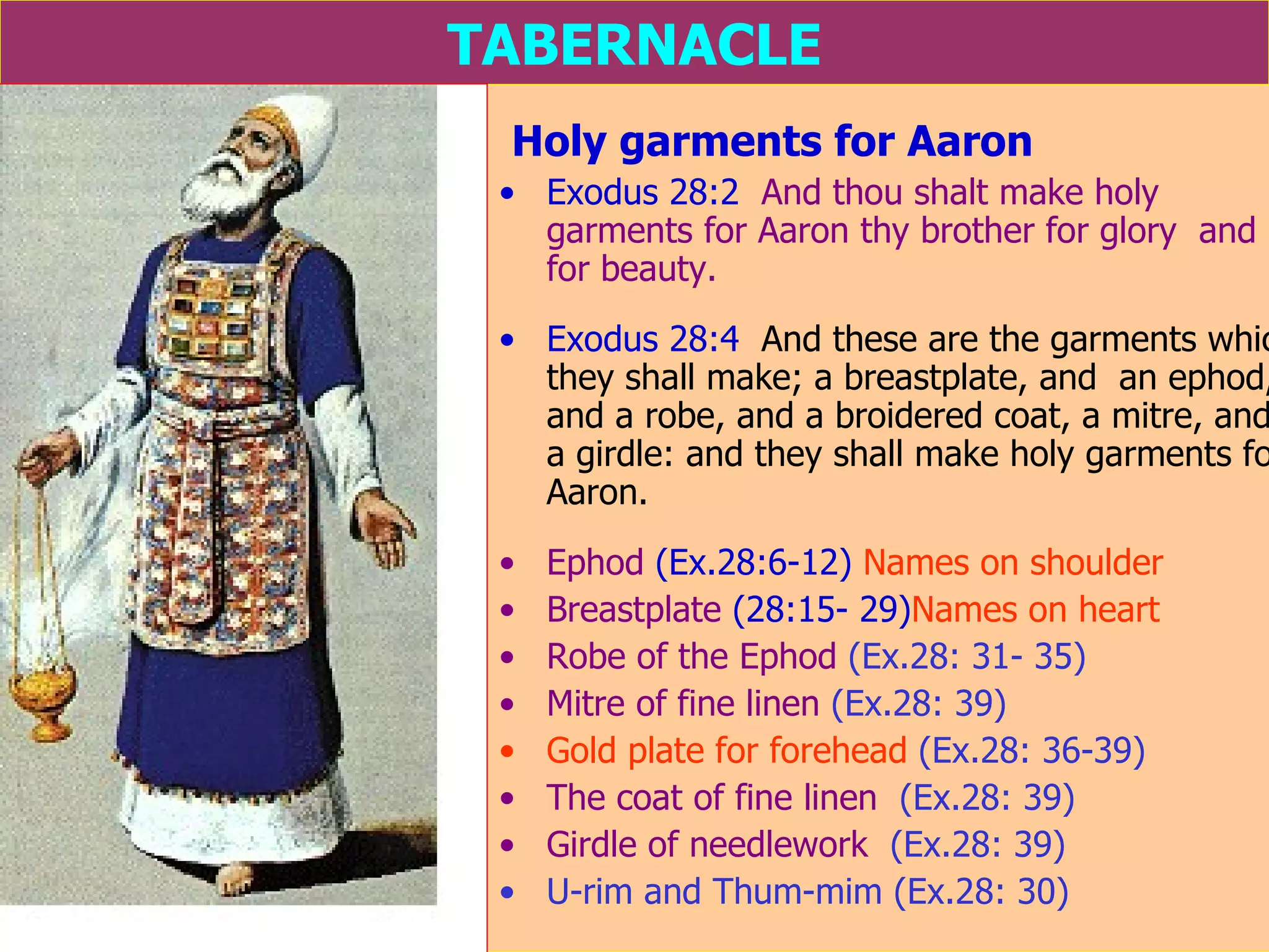 TABERNACLE | PPT