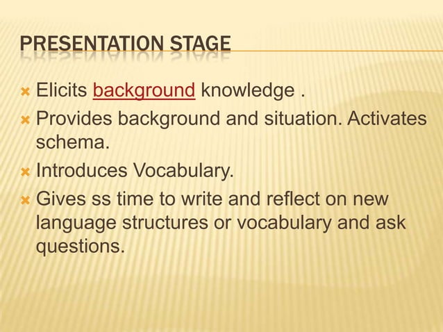 SPEAKING FRAMEWORK | PPTX