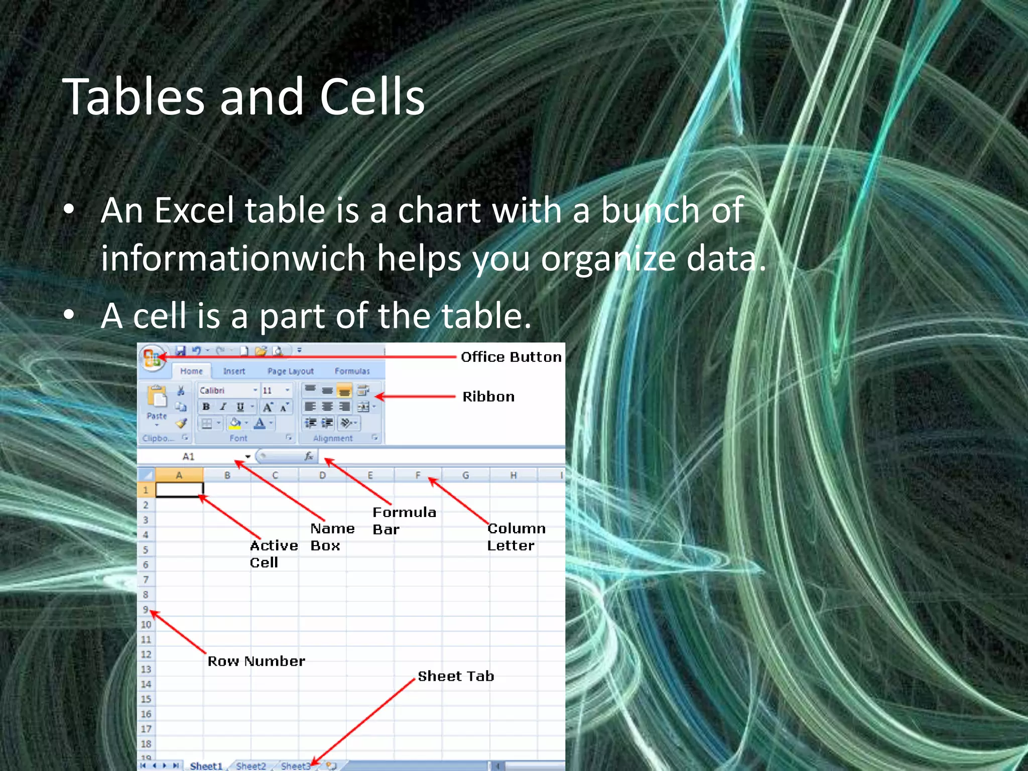 Excel Presentation | POTX | Technology & Computing