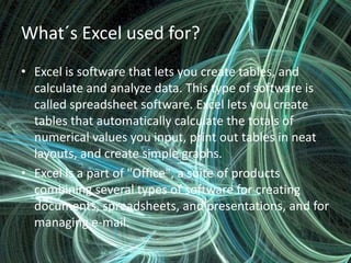 Excel Presentation | POTX