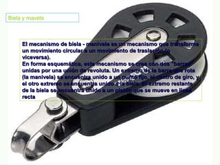 mecanismos de transmision de movimiento | PPT